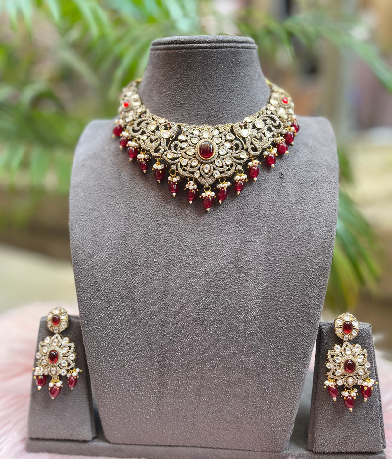 victorian chokar necklace set – Delhi Fashion Factory